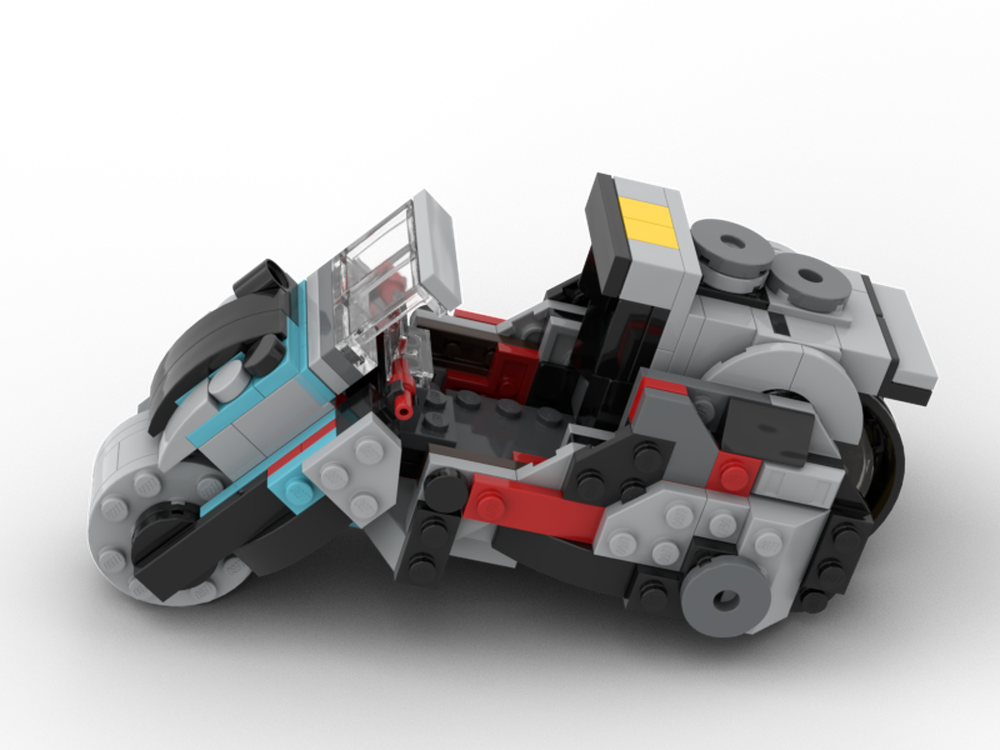 LEGO MOC 31147 Futuristic Bike by zengogobrick | Rebrickable - Build ...