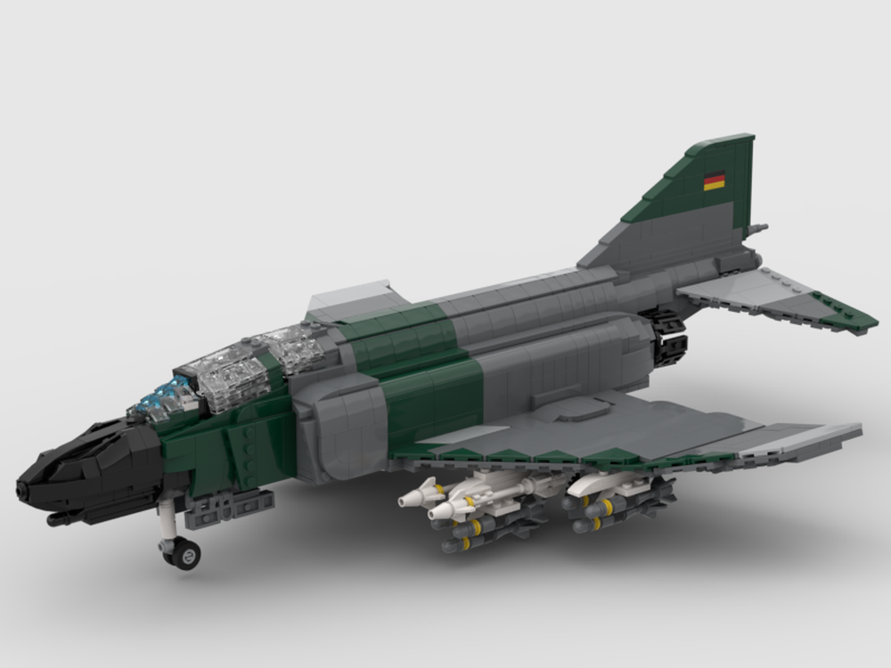 LEGO MOC F-4F Phantom by LucaLoveUtah | Rebrickable - Build with LEGO