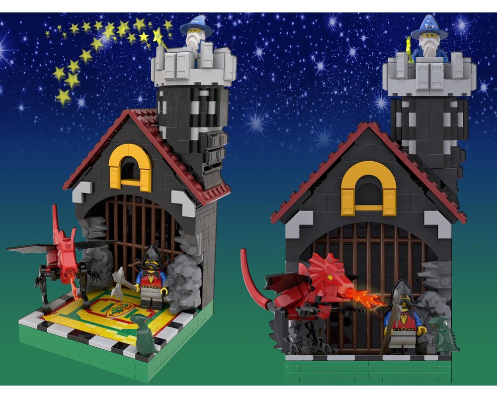 LEGO MOC Dragon Masters Display Stand by Thomus_Bean | Rebrickable ...