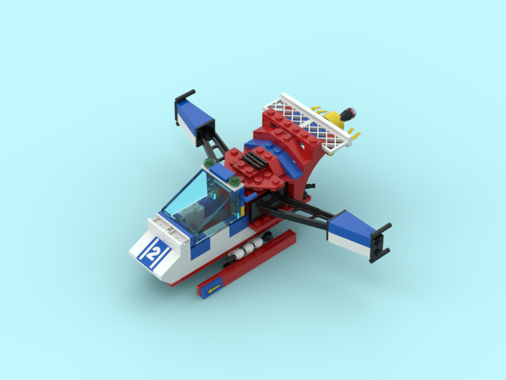 Lego Moc 6381 Water Plane By Legoivo Rebrickable Build With Lego