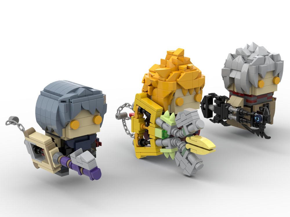 LEGO MOC Dark Wayfinder Trio by Twilight Brix | Rebrickable - Build ...