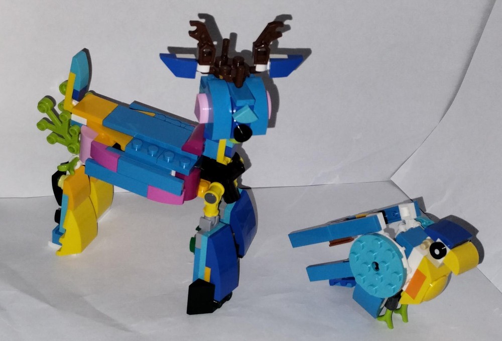 LEGO MOC Alternative of 31136-1 Exotic Deer and Bird (with extra pieces ...
