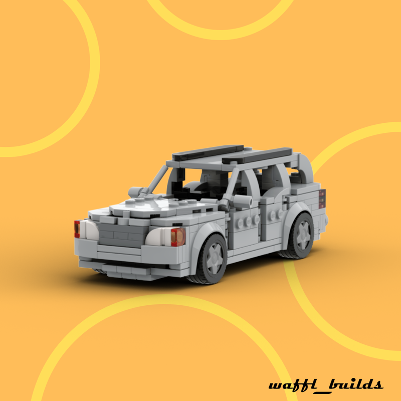 LEGO MOC Mercedes-Benz S202 C180 by waffl_builds | Rebrickable - Build ...