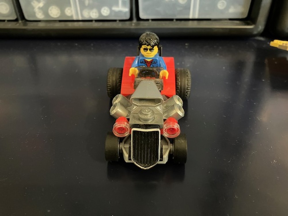 LEGO MOC Hot rod mod by fluffy_bricks | Rebrickable - Build with LEGO
