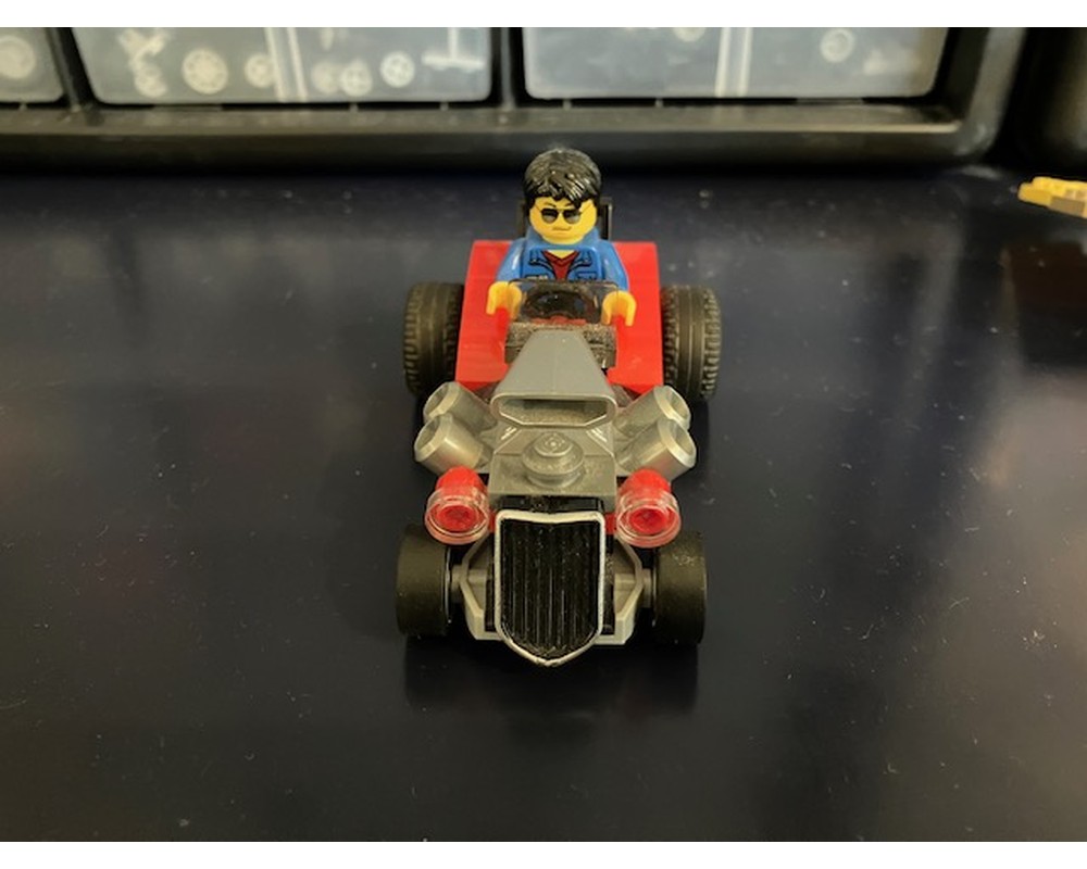 LEGO MOC Hot rod mod by fluffy_bricks | Rebrickable - Build with LEGO