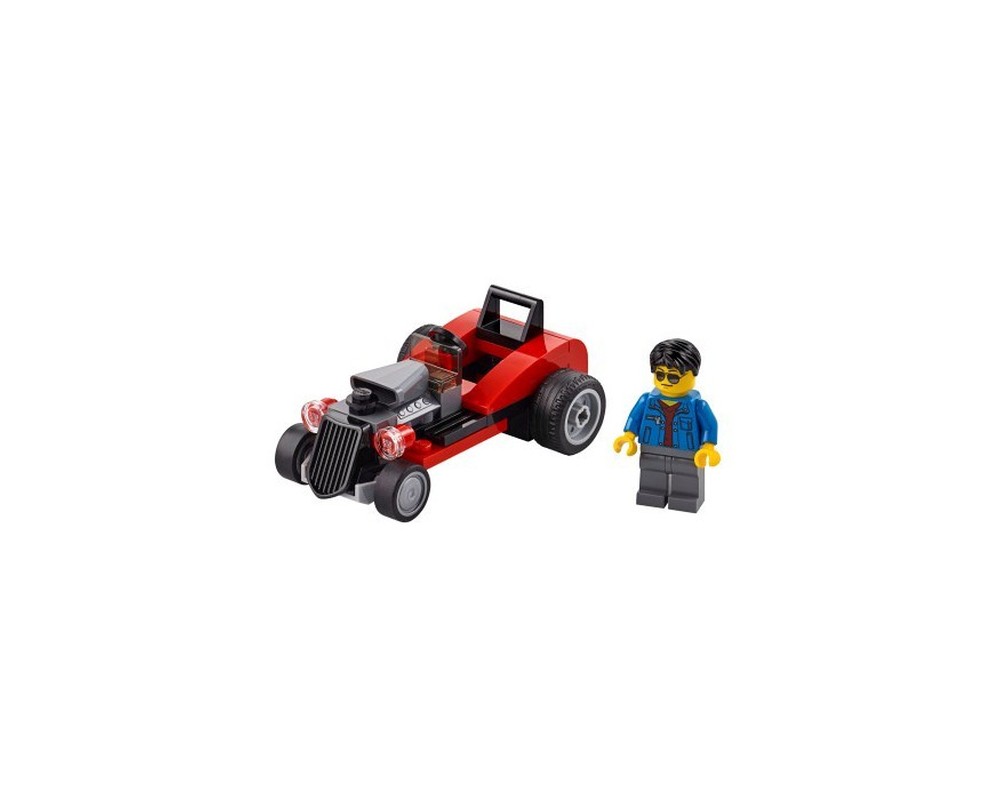 LEGO MOC Hot rod mod by fluffy_bricks | Rebrickable - Build with LEGO