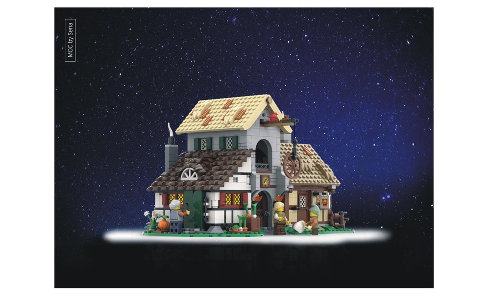 LEGO MOC Medieval Town Square by SENA.2020 | Rebrickable - Build with LEGO