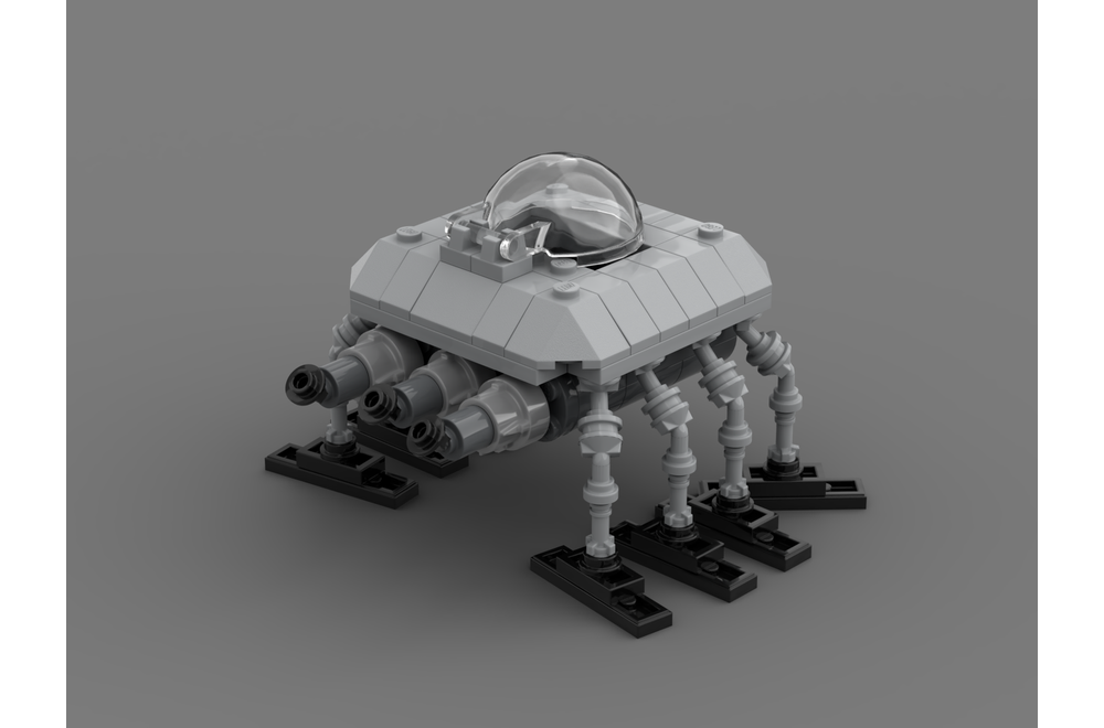 LEGO MOC Void Spider TX-3 Air Taxi - Minifig Scale by Bricksota ...