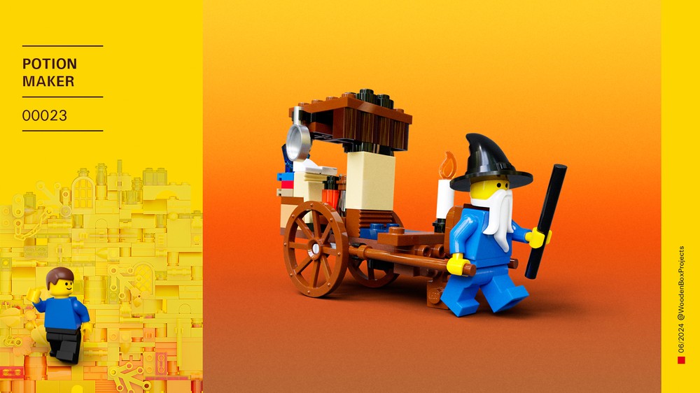 LEGO MOC Potion Maker by WoodenBoxProjects | Rebrickable - Build with LEGO
