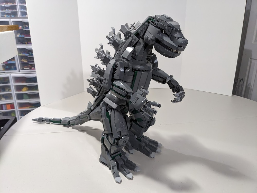 LEGO MOC Godzilla - Showa era by Dethark75 | Rebrickable - Build with LEGO