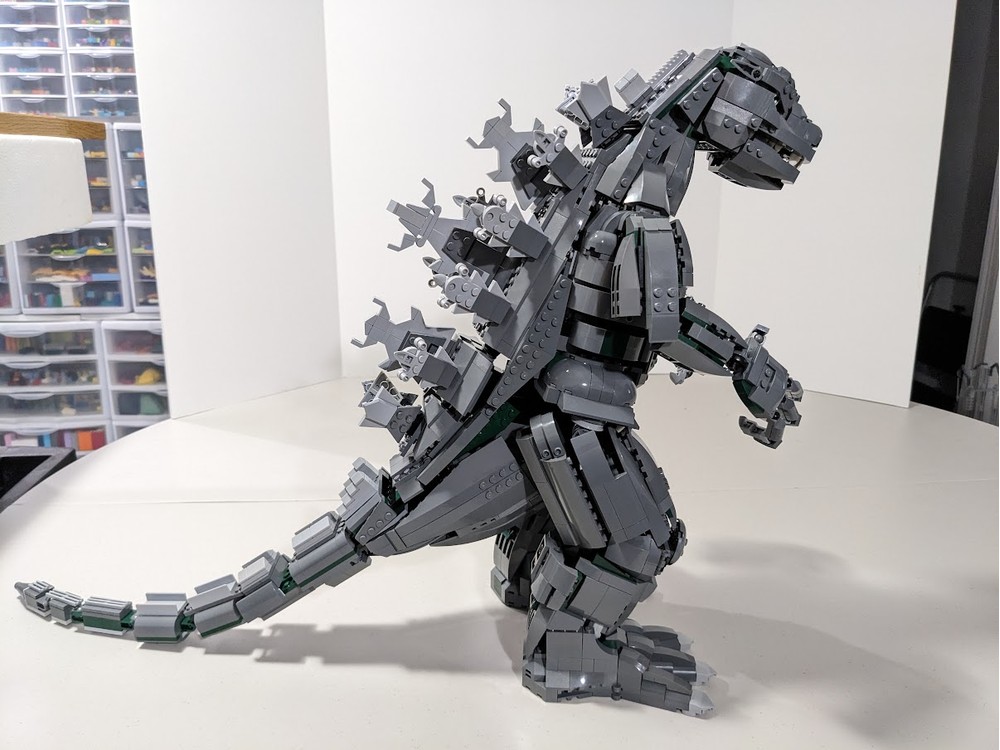 LEGO MOC Godzilla - Showa era by Dethark75 | Rebrickable - Build with LEGO