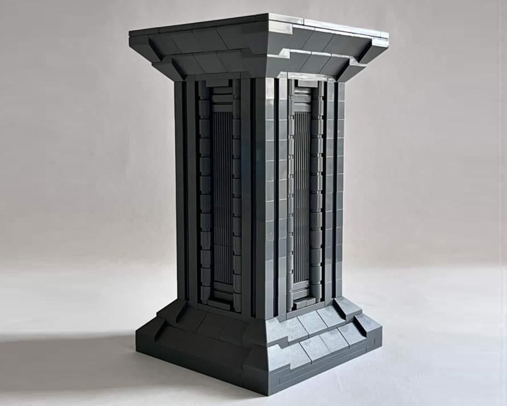 LEGO MOC Brick Pedestal, by Zachary Steinman by Planet GBC ...