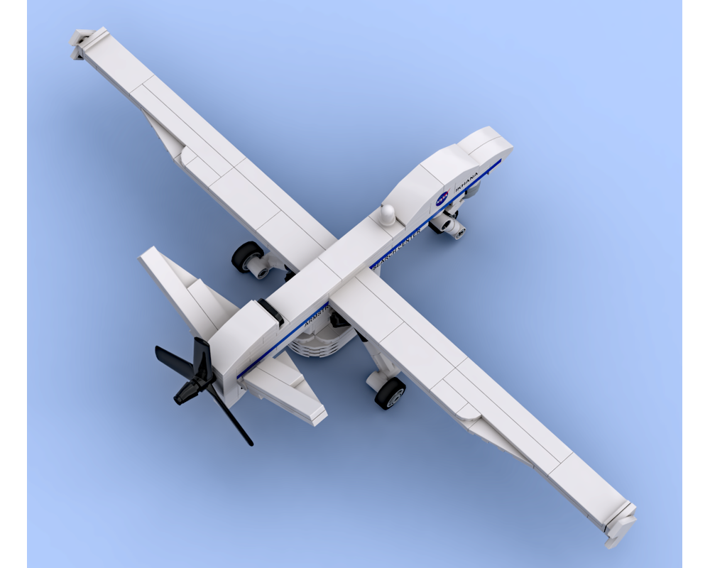 Lego Moc Mq 9 Guardian Uav Ikhana By Mshenn Rebrickable Build With Lego