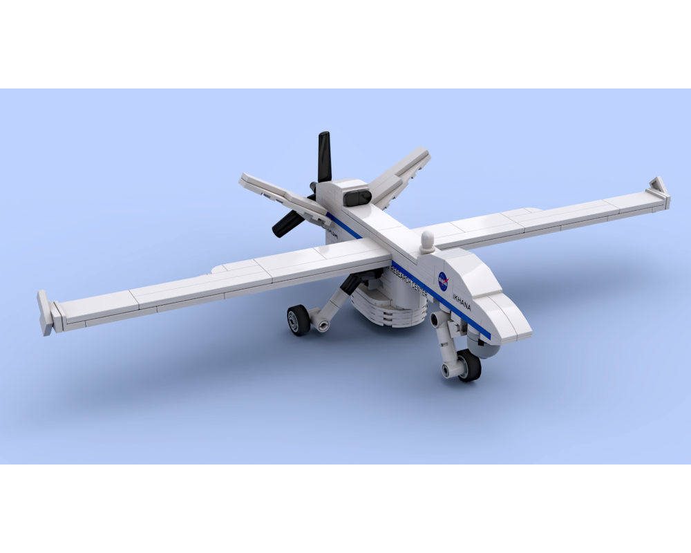 LEGO MOC MQ-9 Guardian UAV Ikhana by mshenn | Rebrickable - Build with LEGO