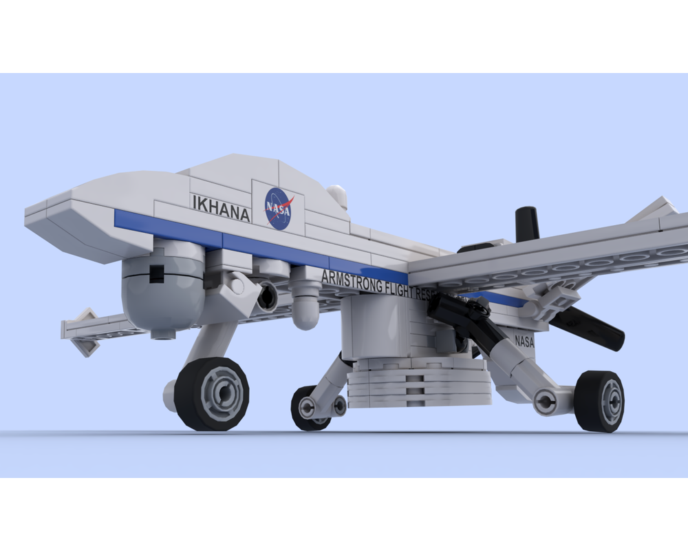 LEGO MOC MQ-9 Guardian UAV Ikhana by mshenn | Rebrickable - Build with LEGO