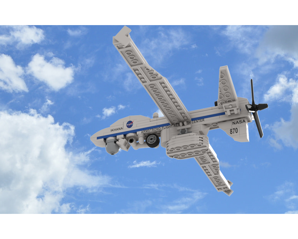LEGO MOC MQ-9 Guardian UAV Ikhana by mshenn | Rebrickable - Build with LEGO