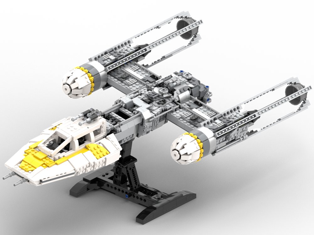 LEGO MOC Y WING STARFIGHTER - 10283 B-MODEL by rybrickster ...