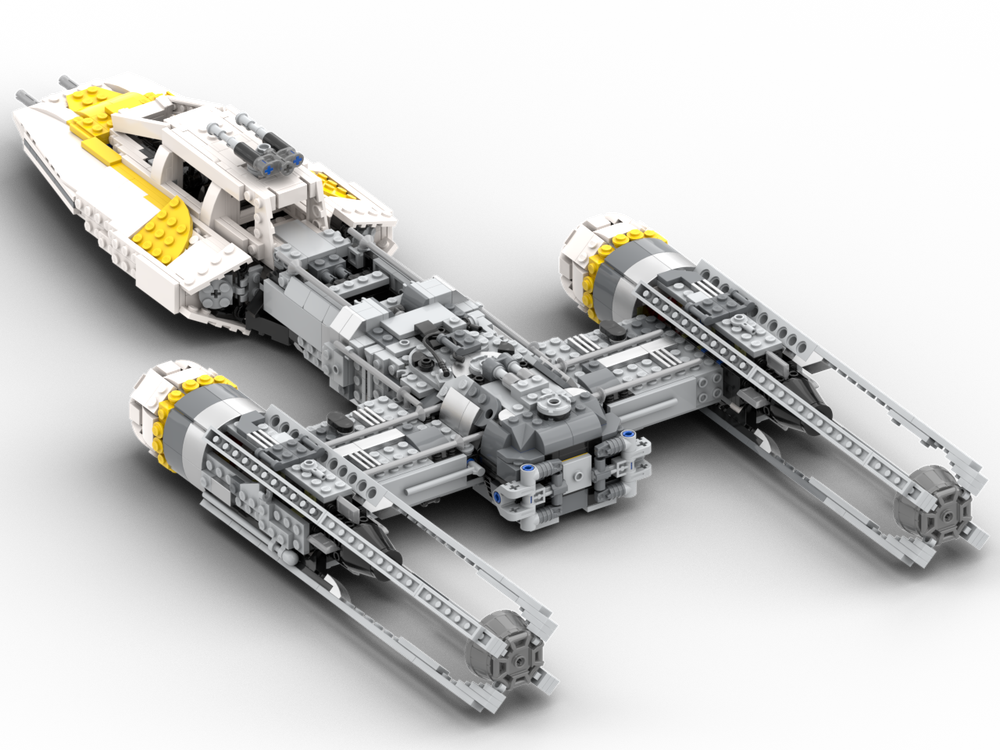 LEGO MOC Y WING STARFIGHTER - 10283 B-MODEL by rybrickster ...