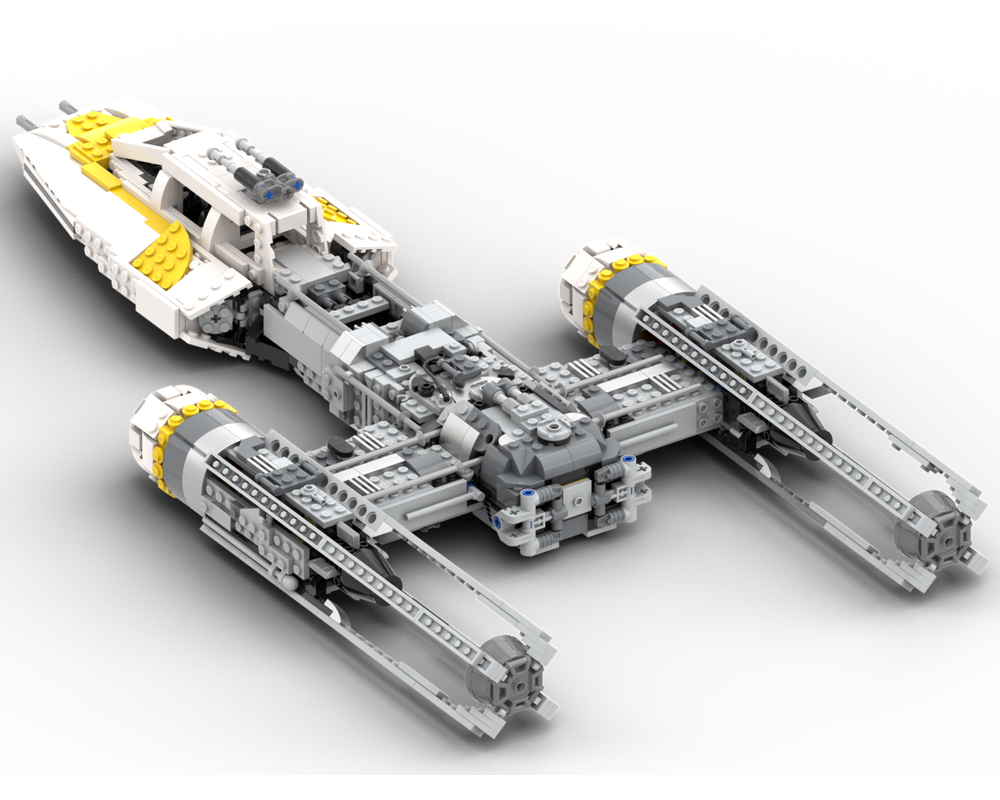 LEGO MOC Y WING STARFIGHTER - 10283 B-MODEL by rybrickster | Rebrickable - Build with LEGO