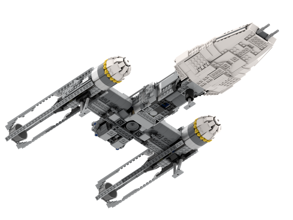 LEGO MOC Y WING STARFIGHTER - 10283 B-MODEL by rybrickster ...