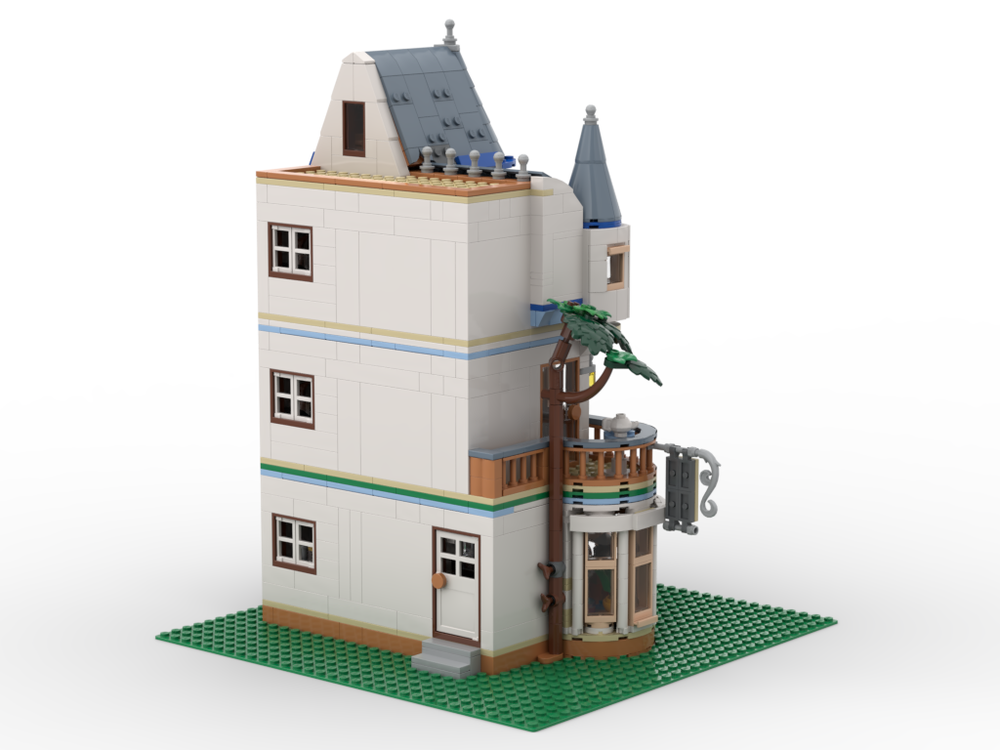 LEGO MOC Modular Castle Bed & Breakfast - Modification of Set 42638 by ...