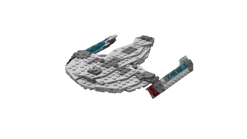 LEGO MOC Saber-Class Starship USS Argo by LegendAJ | Rebrickable ...