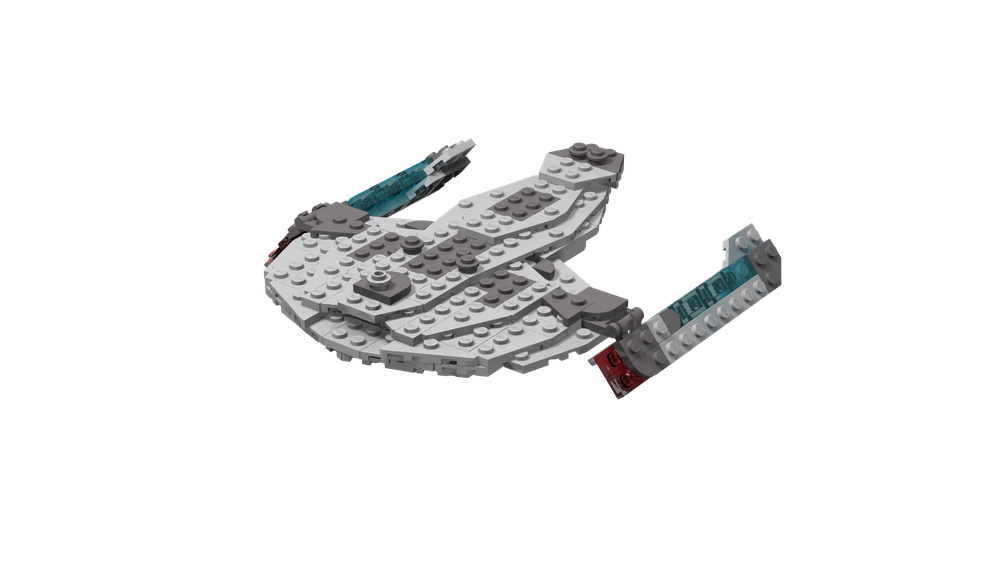LEGO MOC Saber-Class Starship USS Argo by LegendAJ | Rebrickable ...