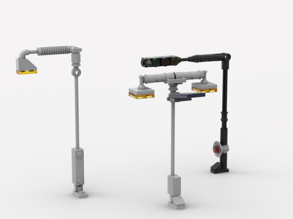 LEGO MOC Decorative set for streets by Lon_bricks | Rebrickable - Build ...