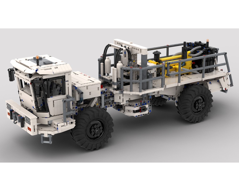 LEGO MOC Sercel VibroSeis Truck - Nomad 65 by Nico71 | Rebrickable ...
