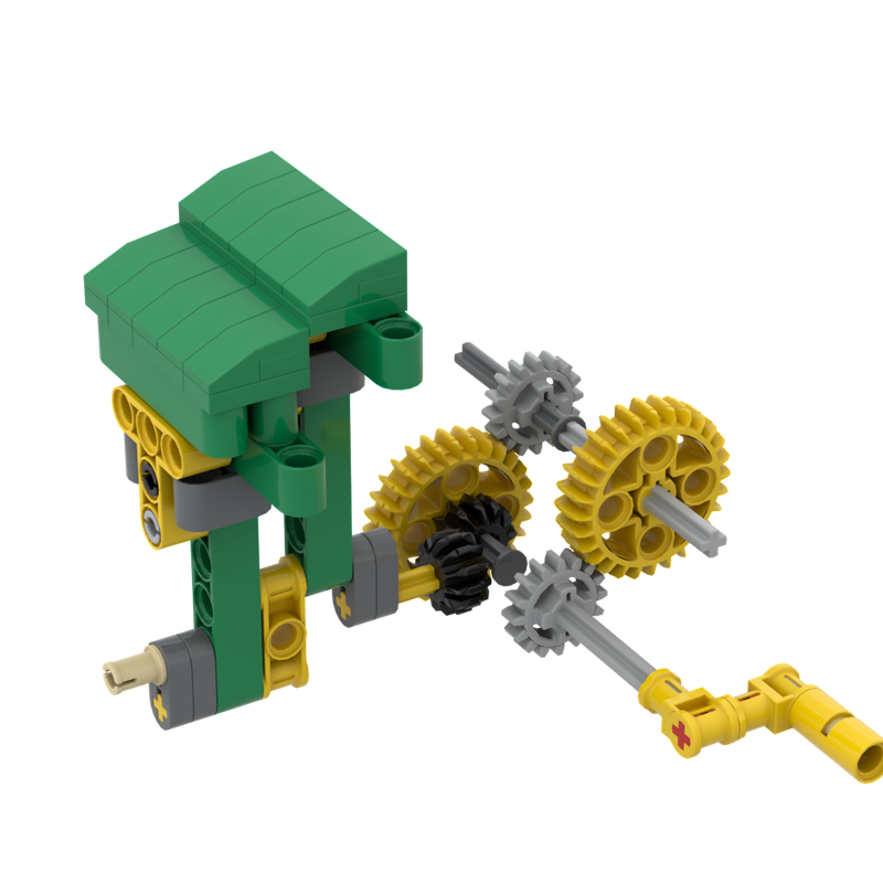 LEGO MOC John Deere 42168 remix stepper GBC module by andybell ...