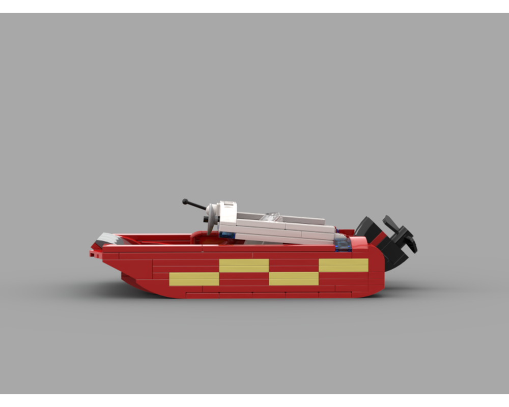 LEGO MOC Fire Service Rescue Boat by DS Brick Creations | Rebrickable ...
