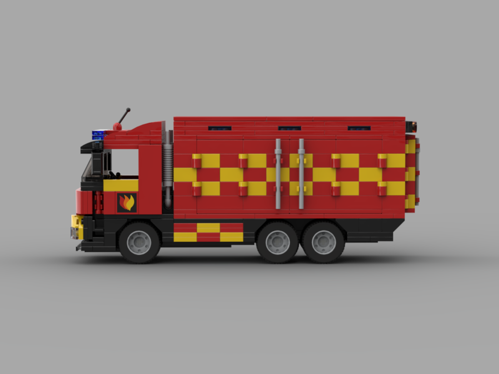 LEGO MOC Fire Service Operational Support Unit by DS Brick Creations ...