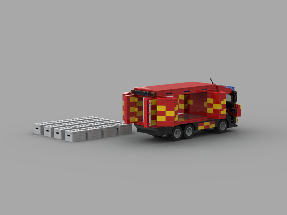 LEGO MOC Fire Service Operational Support Unit by DS Brick Creations ...