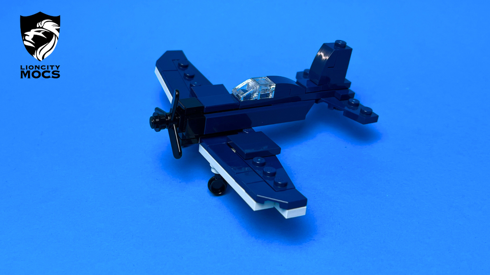 LEGO MOC F4U Corsair (1:120) by Lioncity Mocs | Rebrickable - Build ...