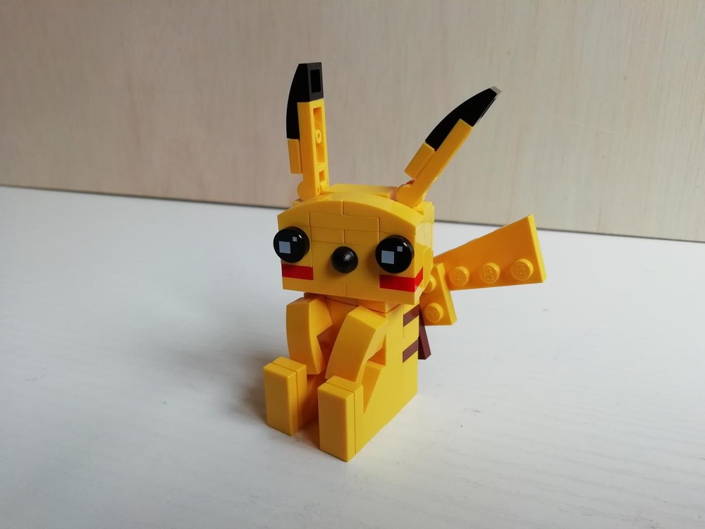 LEGO MOC Pikachu - Pokémon by AmyBricks | Rebrickable - Build with LEGO