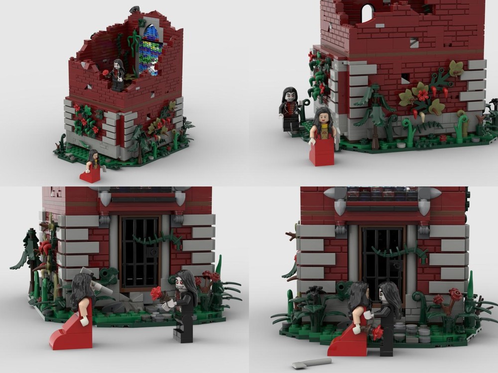 LEGO MOC Vampires lair by GrandmaApolonia | Rebrickable - Build with LEGO