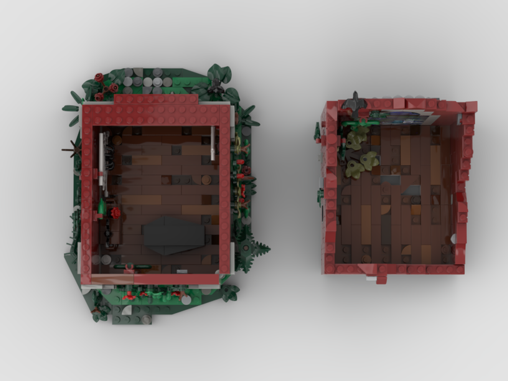 LEGO MOC Vampires lair by GrandmaApolonia | Rebrickable - Build with LEGO