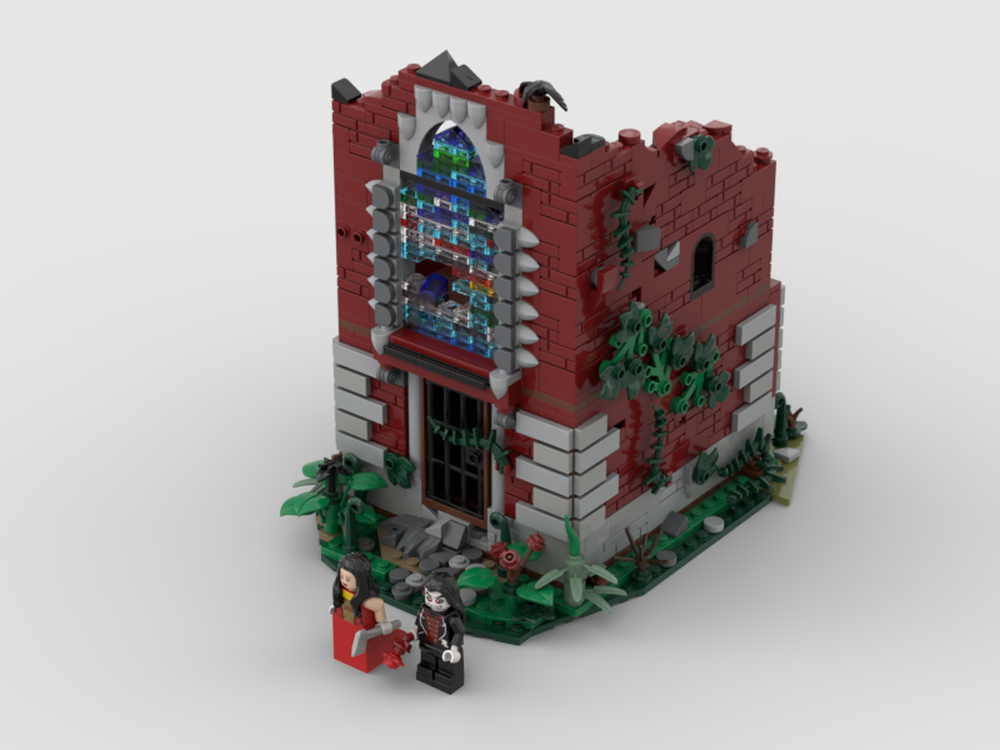 LEGO MOC Vampires lair by GrandmaApolonia | Rebrickable - Build with LEGO
