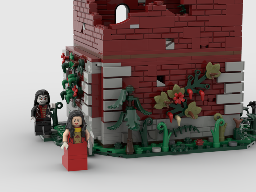 LEGO MOC Vampires lair by GrandmaApolonia | Rebrickable - Build with LEGO