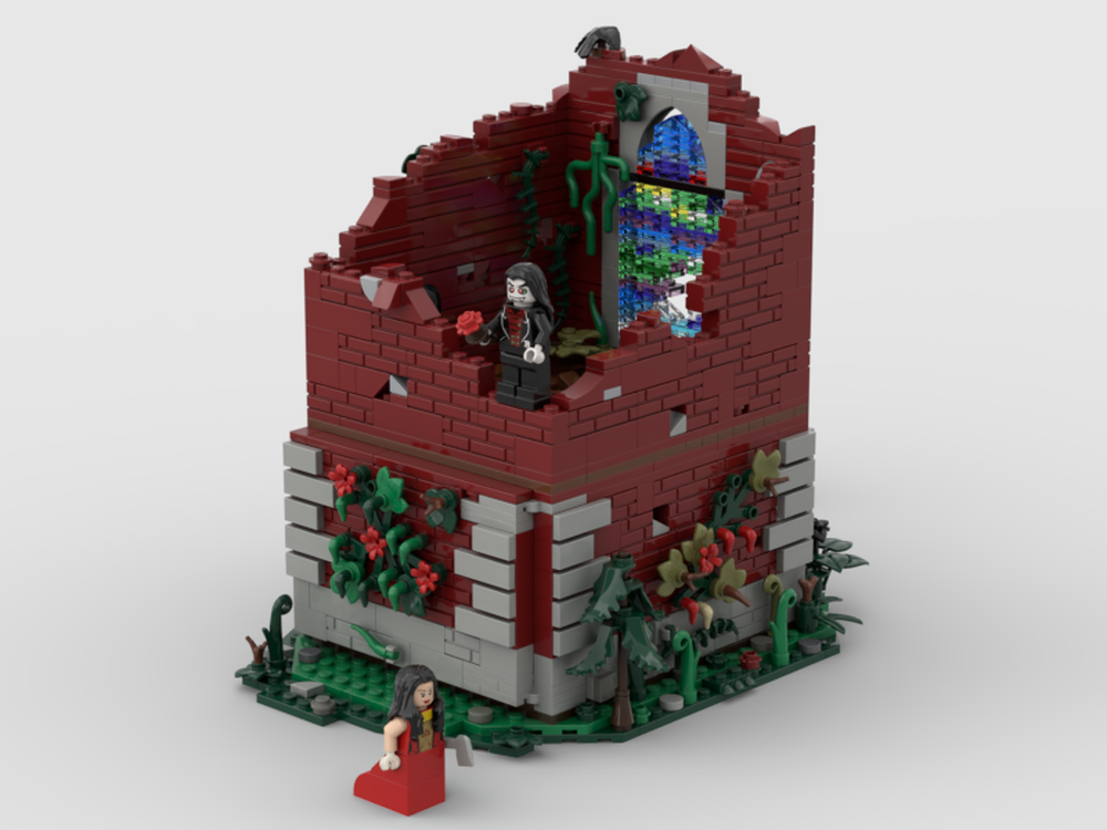 LEGO MOC Vampires lair by GrandmaApolonia | Rebrickable - Build with LEGO