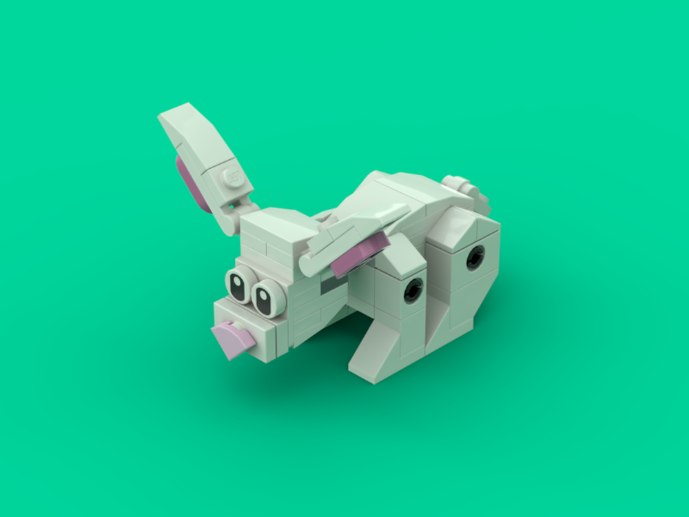 LEGO MOC Chinese Zodiac: Rabbit by ShrekSkibidiToilet24 | Rebrickable ...