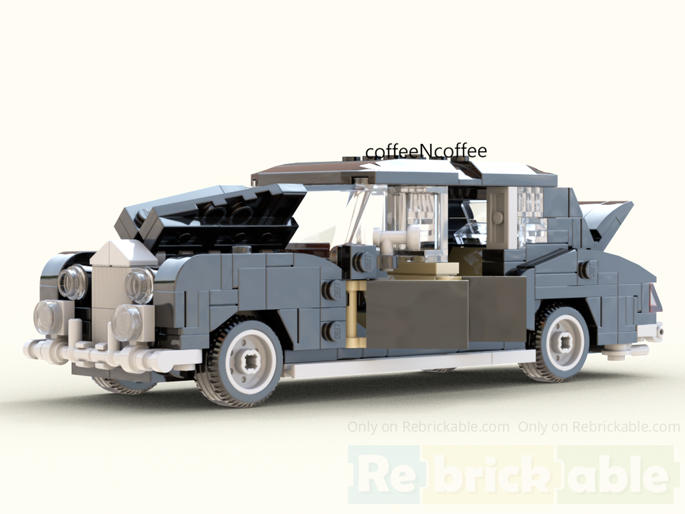 LEGO MOC-184621 Rolls-Royce Phantom V by coffeeNcoffee | Rebrickable ...