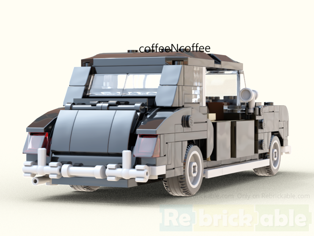 LEGO MOC Rolls-Royce Phantom V by coffeeNcoffee | Rebrickable - Build ...