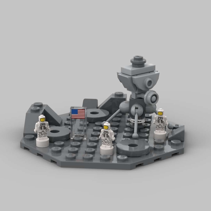LEGO MOC Fallout - Valiant 11 Landing site (1:110) by TheBlackShark_77 ...