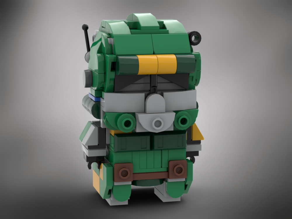 LEGO MOC Commander Doom Brickheadz by Ant0noo | Rebrickable - Build ...