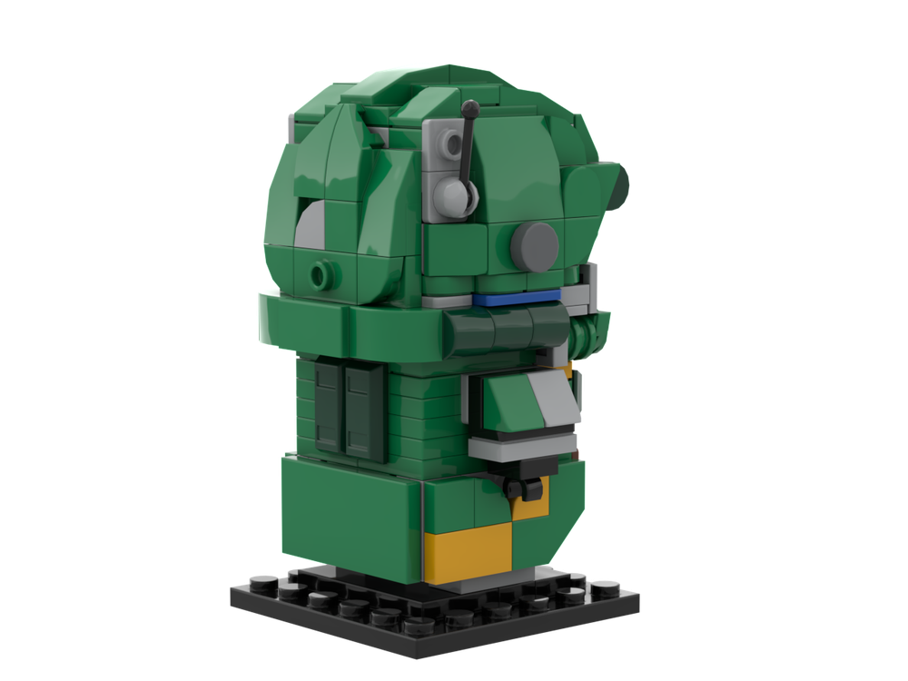 LEGO MOC Commander Doom Brickheadz by Ant0noo | Rebrickable - Build ...