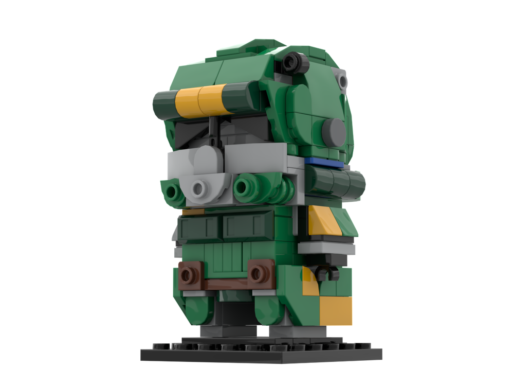 LEGO MOC Commander Doom Brickheadz by Ant0noo | Rebrickable - Build ...