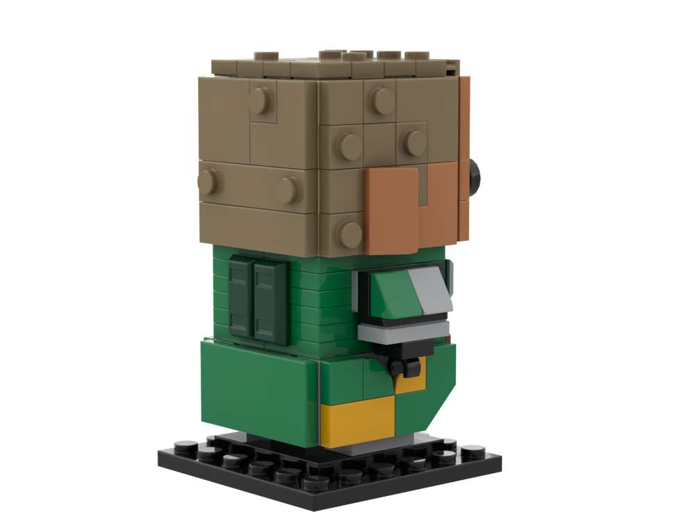 LEGO MOC Commander Doom Brickheadz by Ant0noo | Rebrickable - Build ...