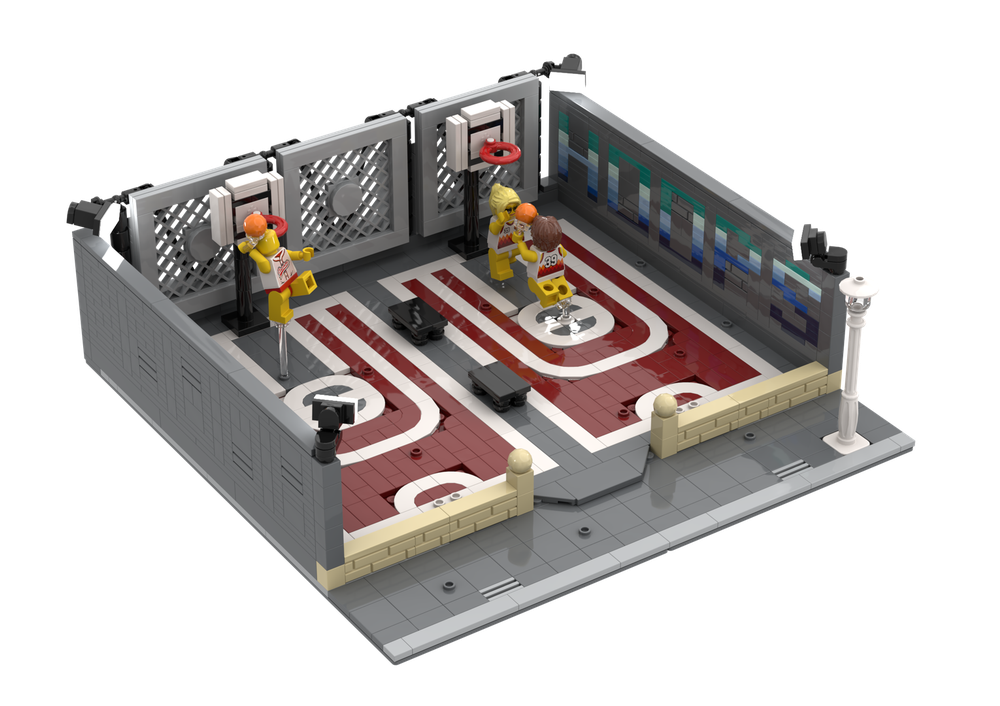 LEGO MOC City Hoops - Half Court Basketball - 32x32 by Brick.Mocman ...
