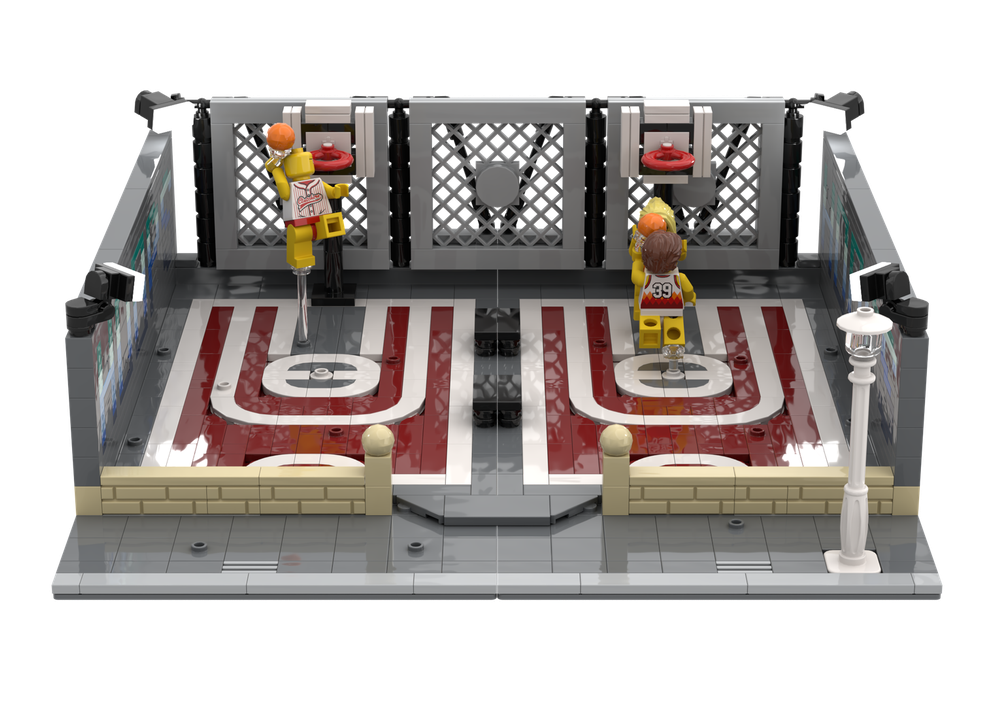 LEGO MOC City Hoops - Half Court Basketball - 32x32 by Brick.Mocman ...